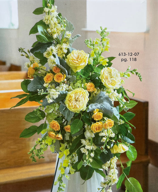 Yellow Standing Spray – The Wild Orchid